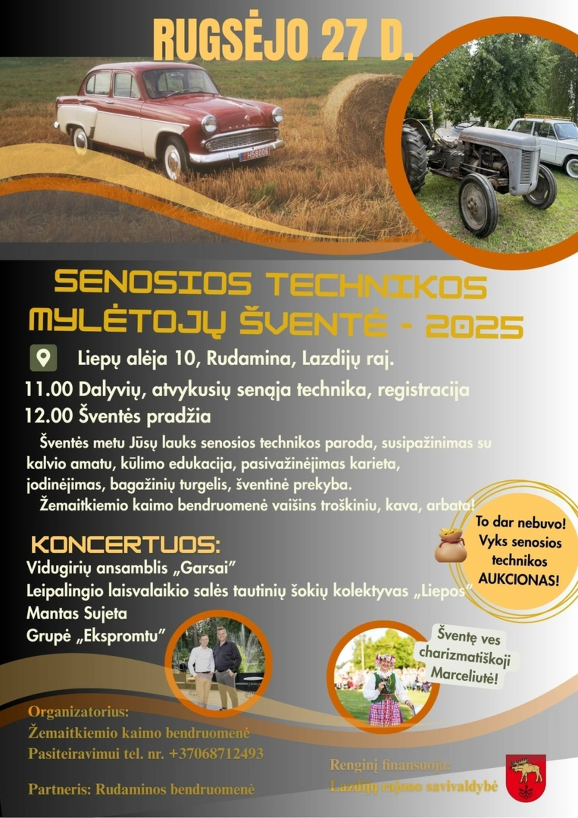 SENOSIOS TECHNIKOS MYLĖTOJŲ ŠVENTĖ - 2025